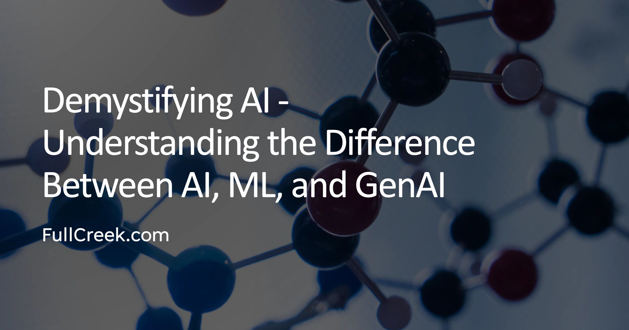 Understanding the Difference Between AI, ML, an GenAI